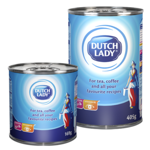 Dutch Lady Evaporated milk (vegetable fat) – Dutch Lady